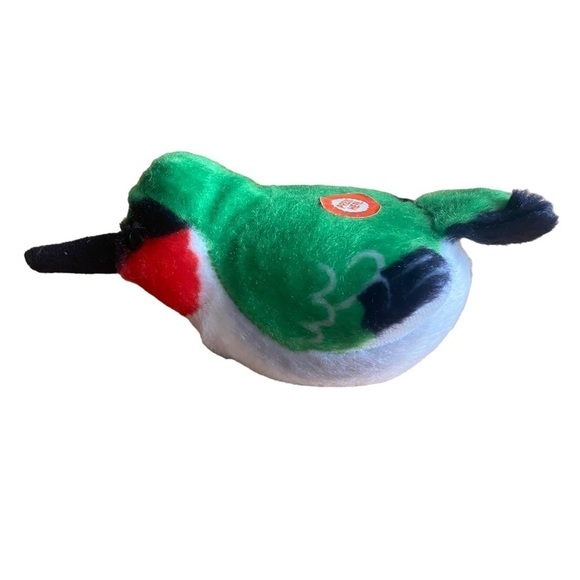 Toys | Ruby Throated Hummingbird Plush Stuffed Toy With Sound | Poshmark
